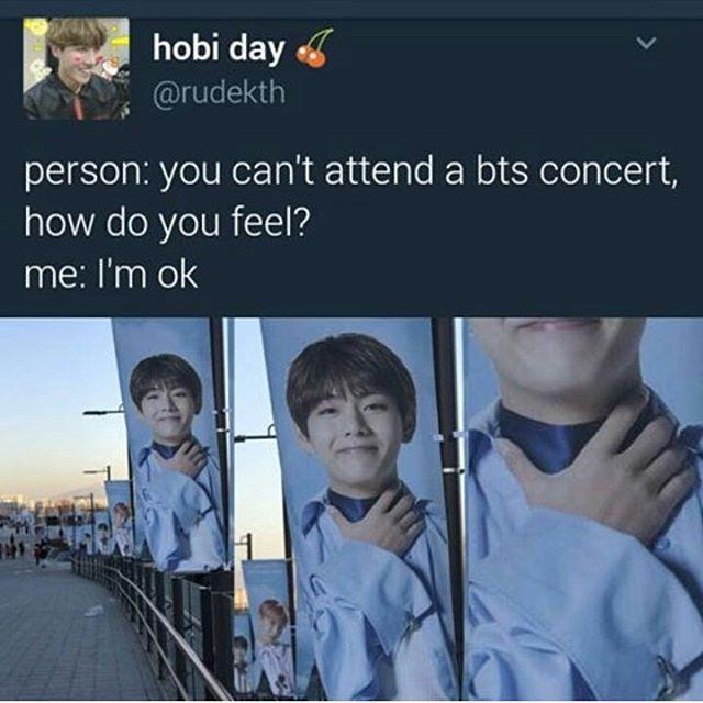 BTS Community Post - some BTS concert memes credit goes to onwer i am ...