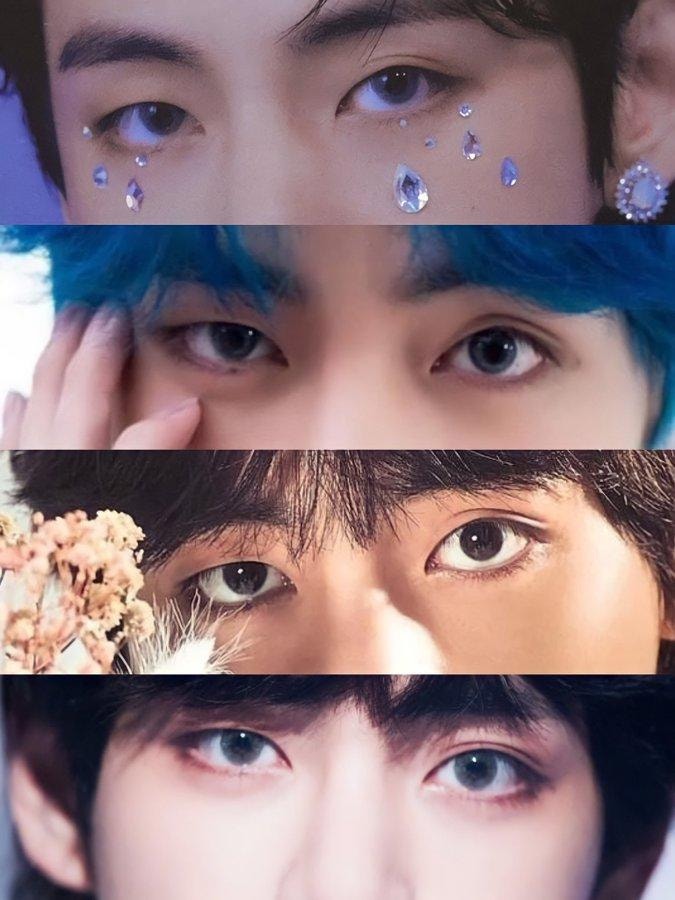 BTS Community Post - How unique it is that BTS's V has both monolid and ...