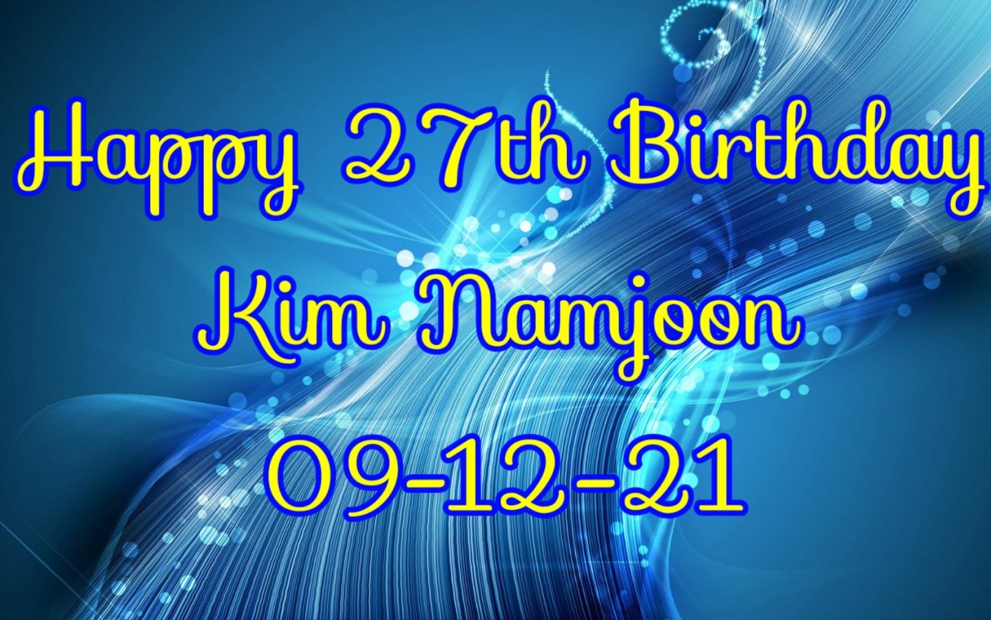 BTS Community Post - Happiest Birthday to man who's been a Great leader ...