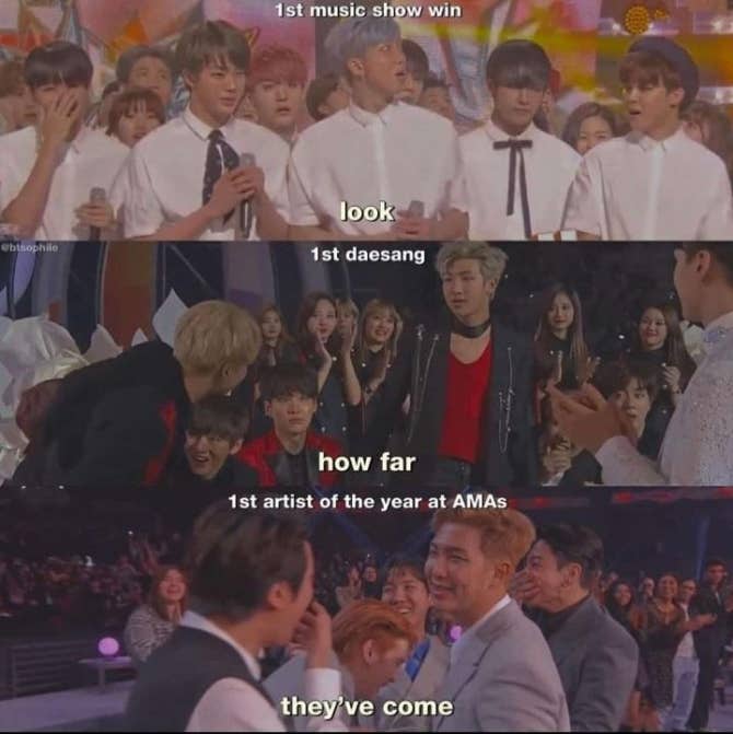 BTS Community Post - #2021_AMAs_BTS #Artist_of_the_Year_BTS #to_BTS #RM #Jin #Suga #JHope #Jimin ...