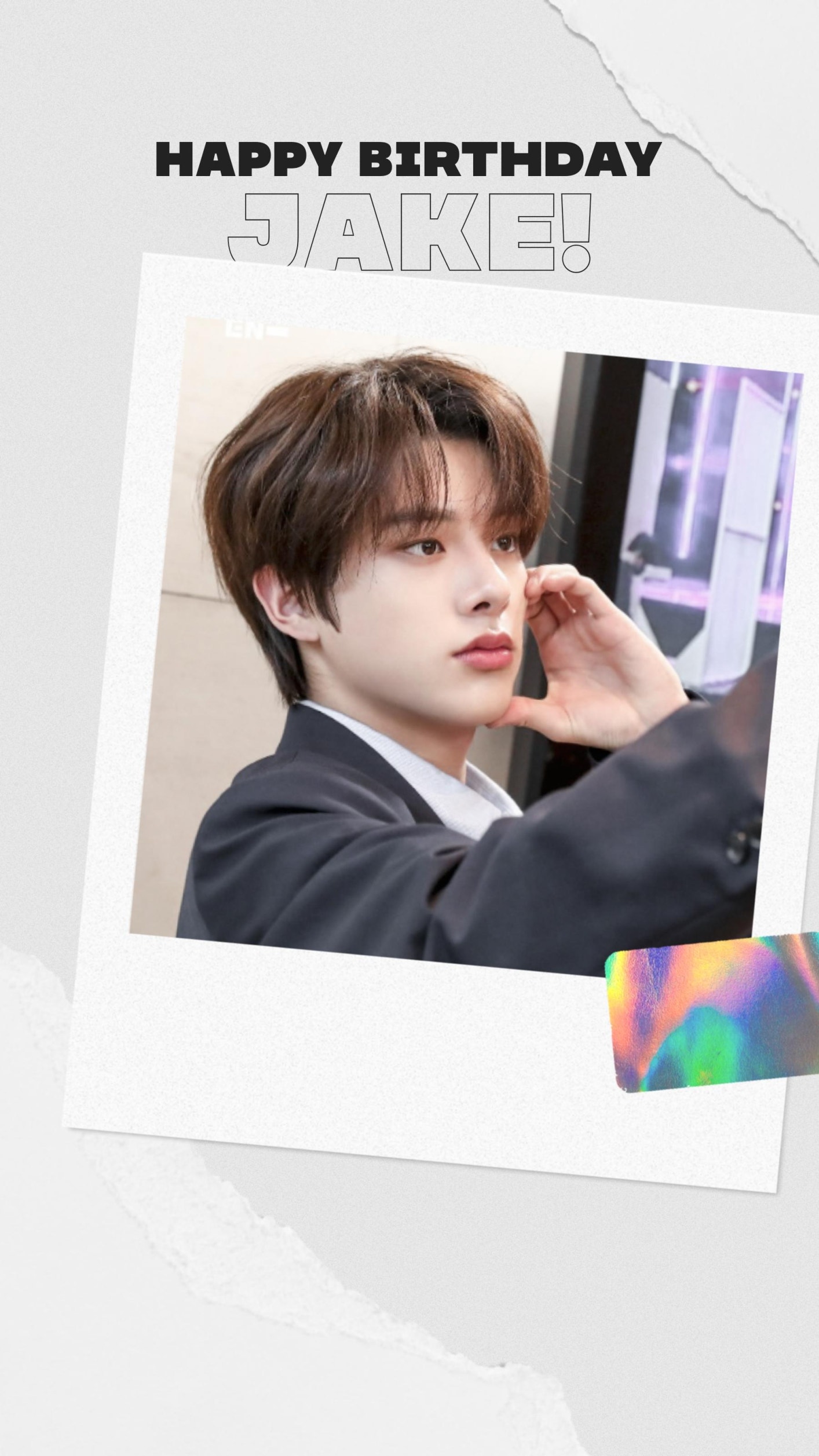 ENHYPEN Community Post - Happy birthday, Jake. I want to admire you for ...