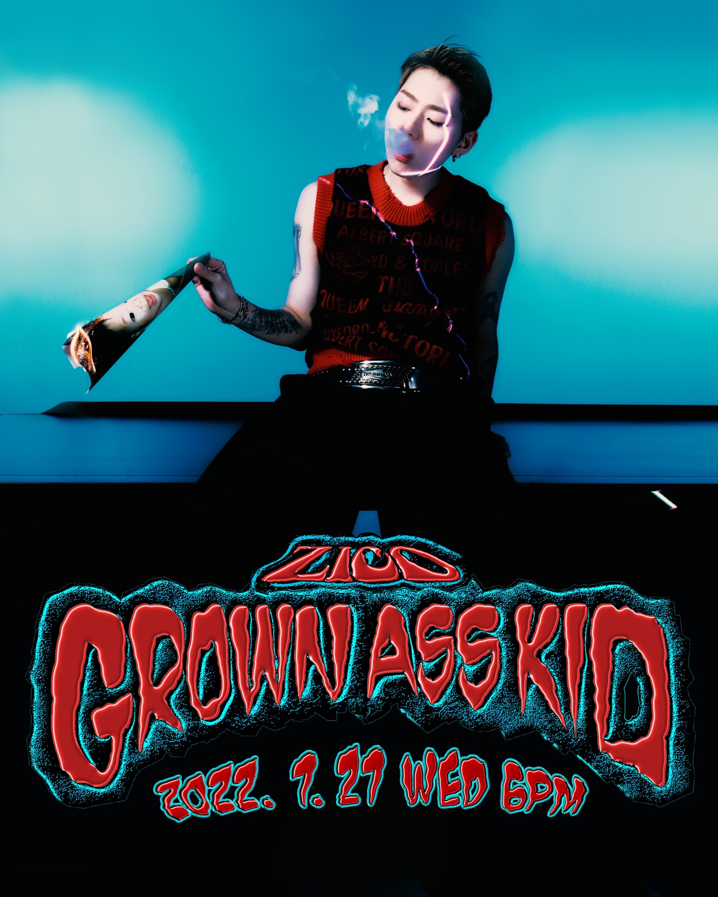 ZICO Community Posts - ZICO 4th EP [Grown Ass Kid] Concept Photo ⠀ 🎧 ...