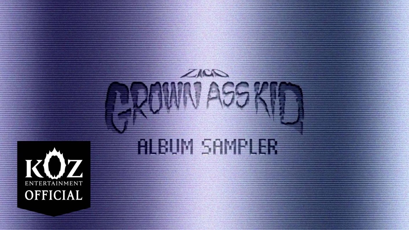 Weverse ZICO Media - ZICO 4th EP [Grown Ass Kid] Album Sampler