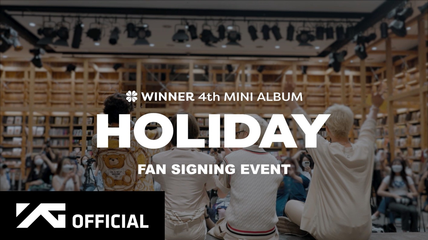 WINNER - 4th MINI ALBUM [HOLIDAY] OFFLINE FANSIGNING EVENT