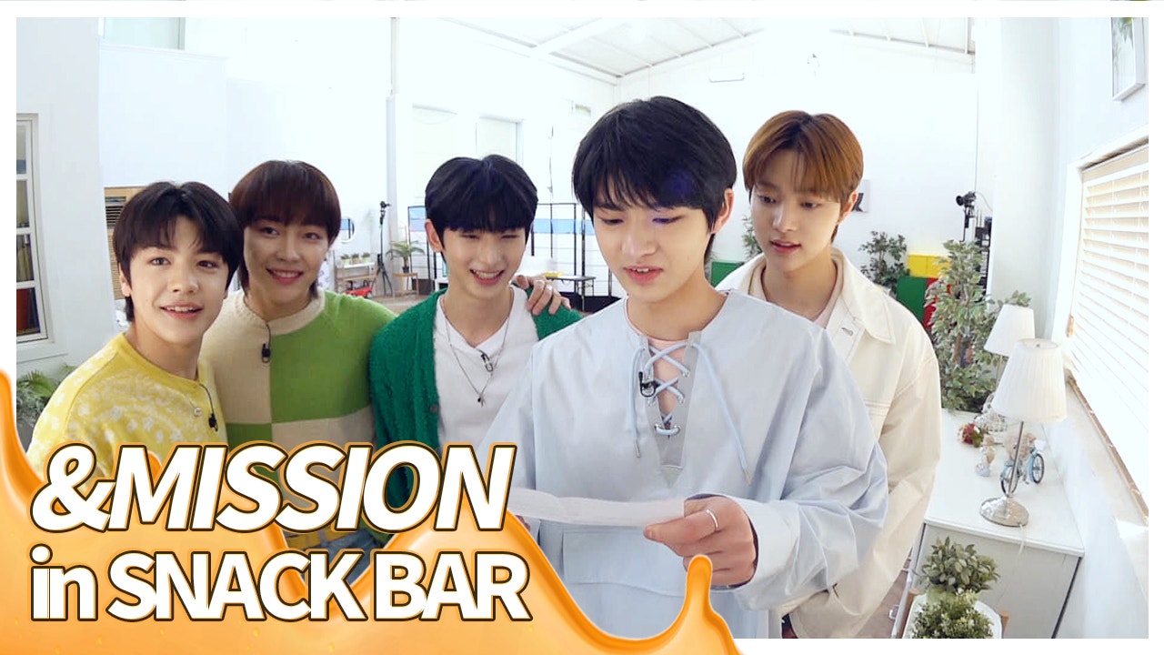 Weverse &TEAM Media - &MISSION in SNACK BAR - NICHOLAS / EJ / JUNWON / HIKARU / MAKI