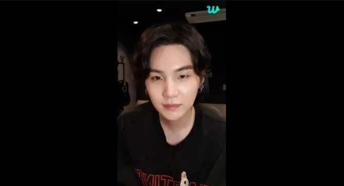 BTS Community Posts - #BTS_Proof suga oppa coming live i am so happy we ...