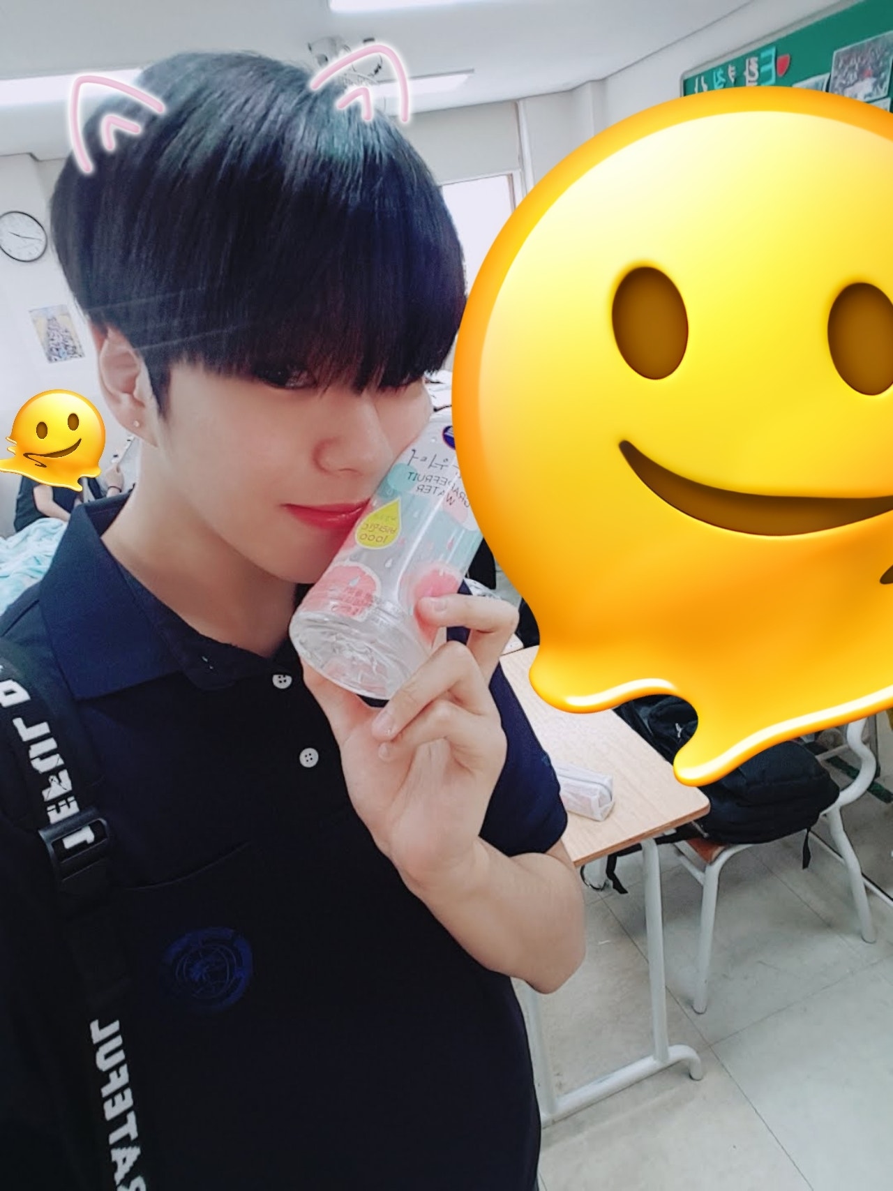 TREASURE Community Posts - 안녕히 주무데요😋 - YOON JAE HYUK