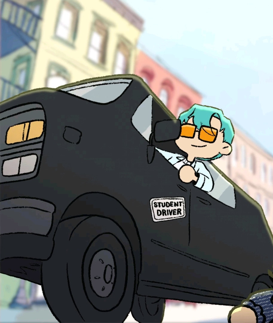 BTS 커뮤니티 포스트 - You learning to drive Namjoon oppa?