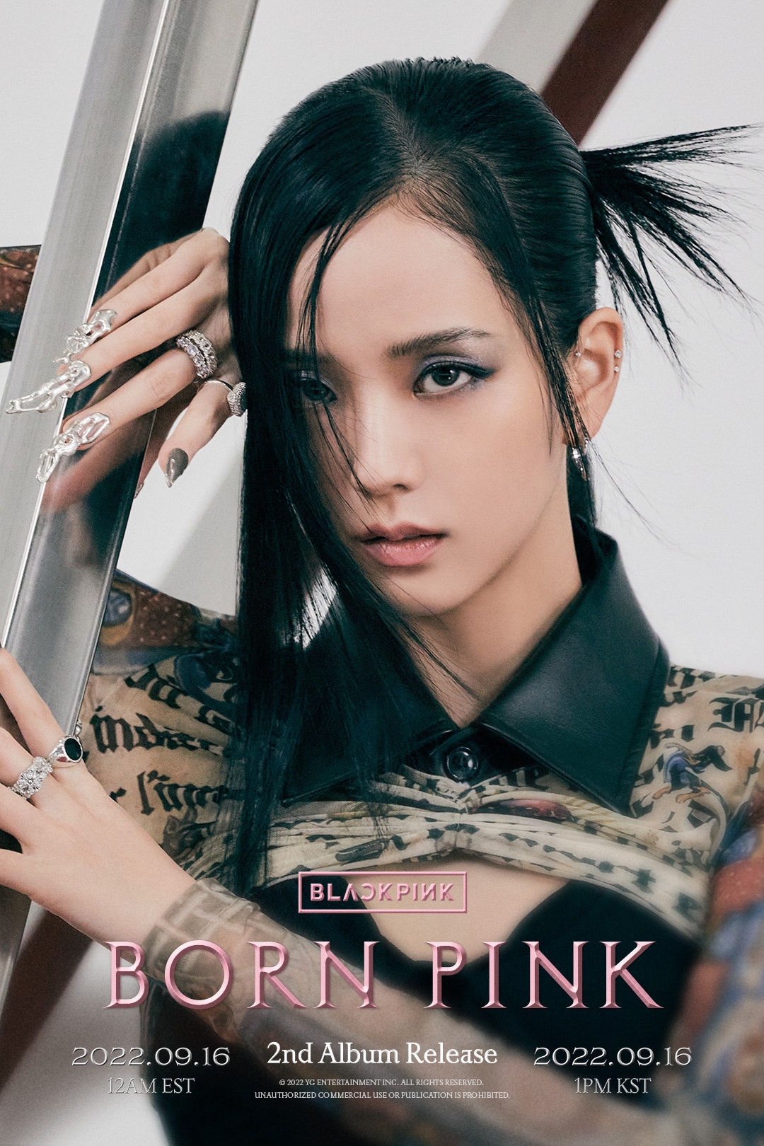 Weverse BLACKPINK Image - BLACKPINK - ‘BORN PINK’ JISOO Concept Poster