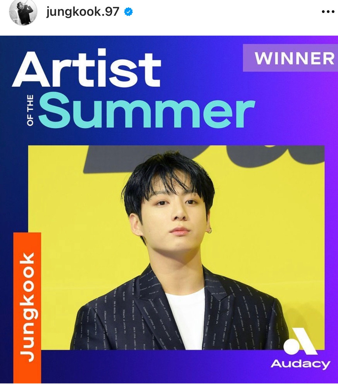 BTS Community Post - グク🐰 Insta更新💜 감쟈합미댱…♡" ありがとうございまちゅ♡ って、やっぱり赤ちゃんじゃん👶 ...