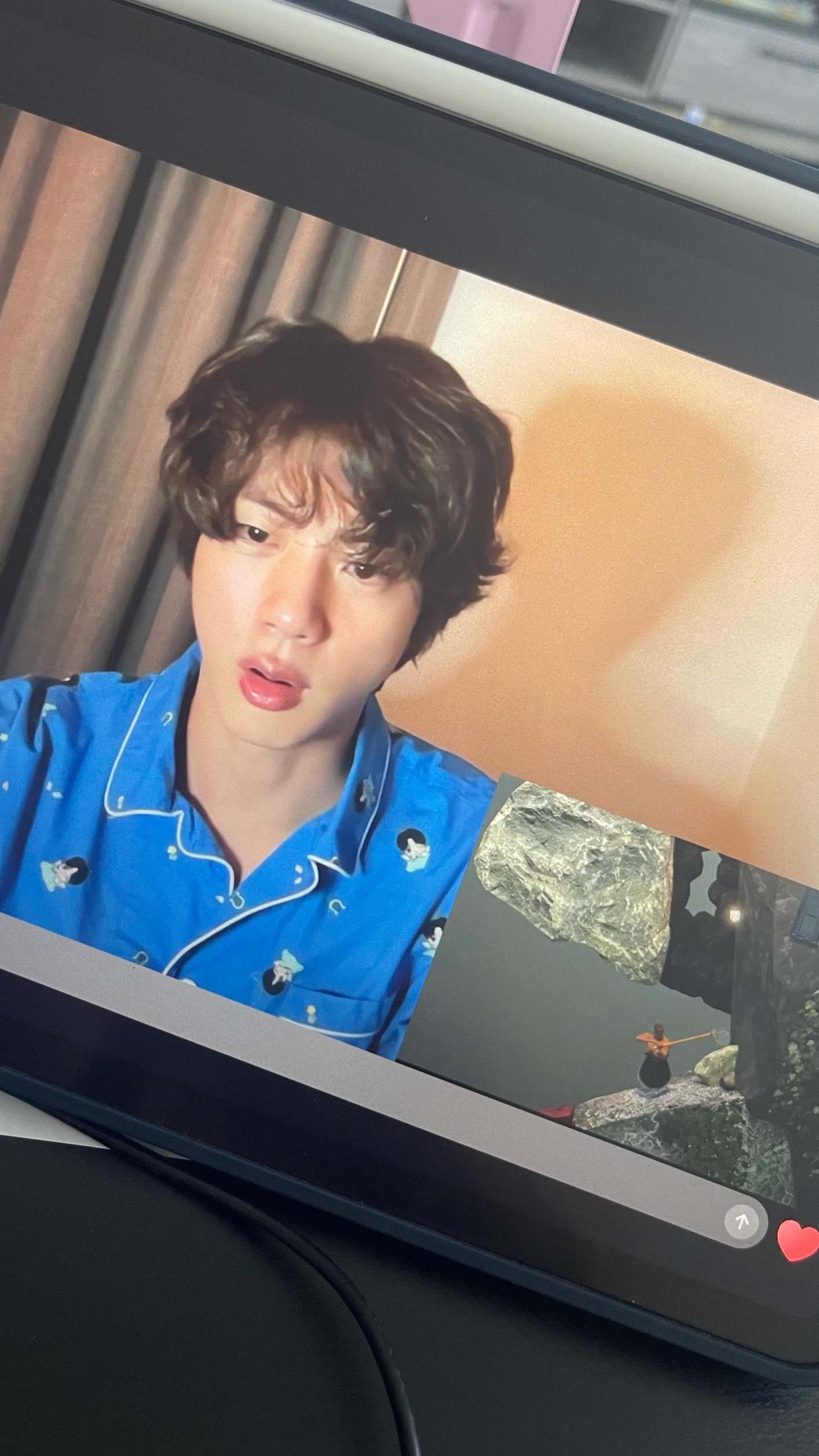 BTS Community Post - Jin ah. Relax, otherwise you will get high blood ...