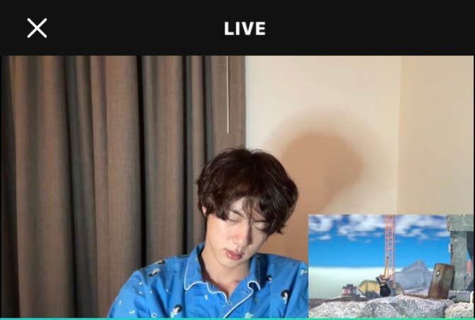BTS Community Posts - Our Jin, so handsome and hot, perfect skin and perfect hair and perfect ...