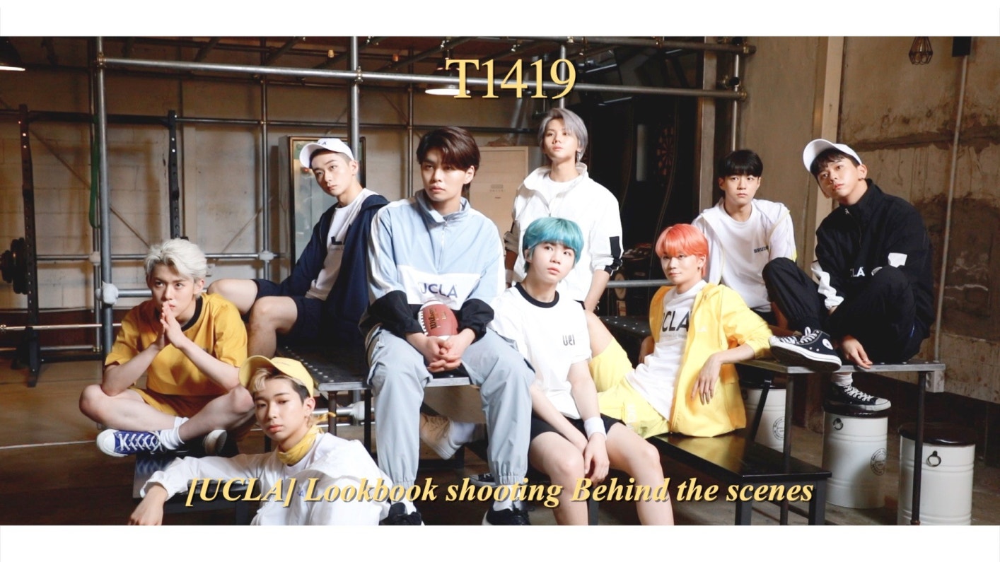 T1419 - UCLA 룩북 화보 촬영 비하인드💕 Lookbook shooting Behind the scenes