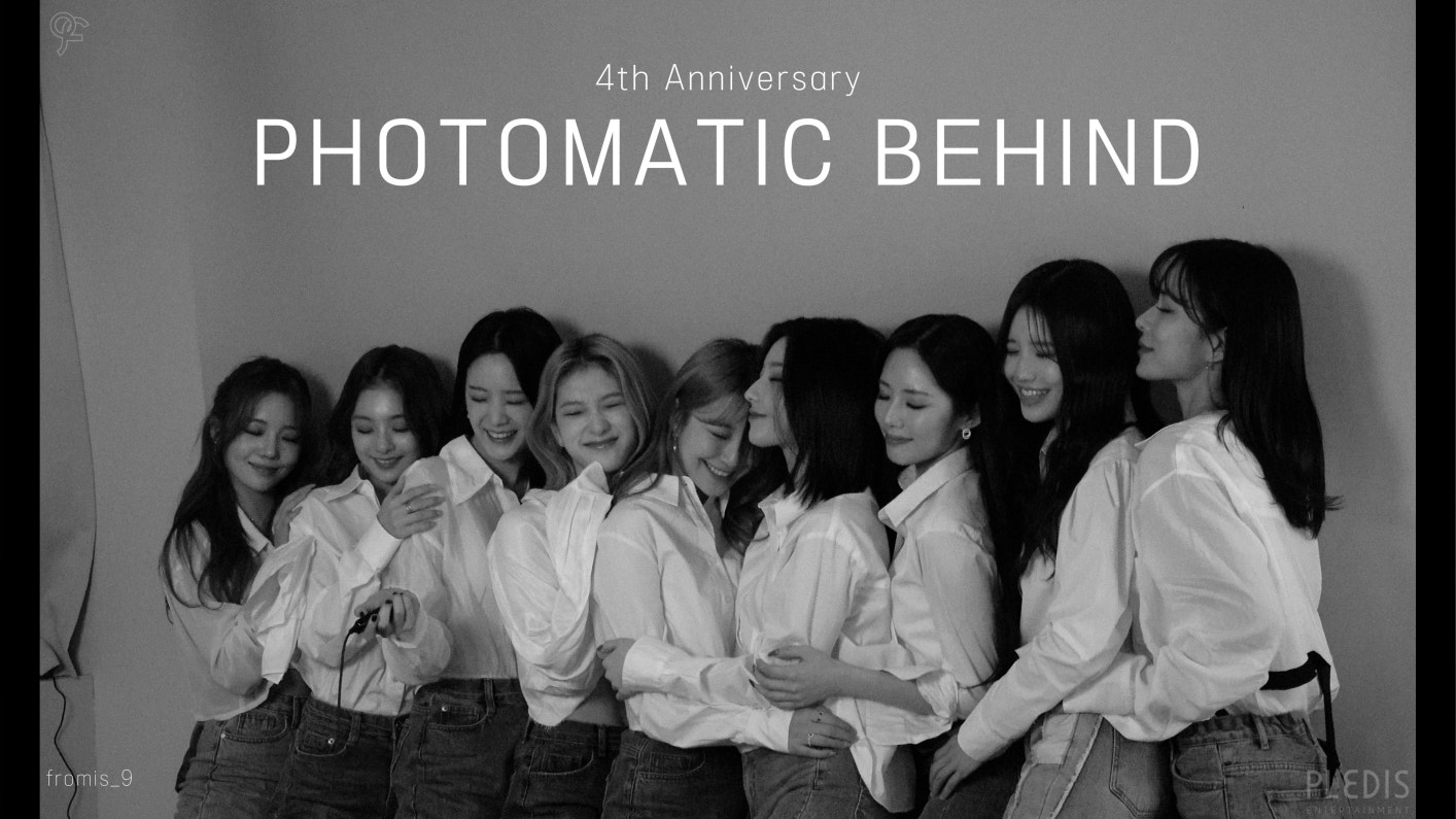 Weverse fromis_9 Media - fromis_9 4th Anniversary Photomatic Behind