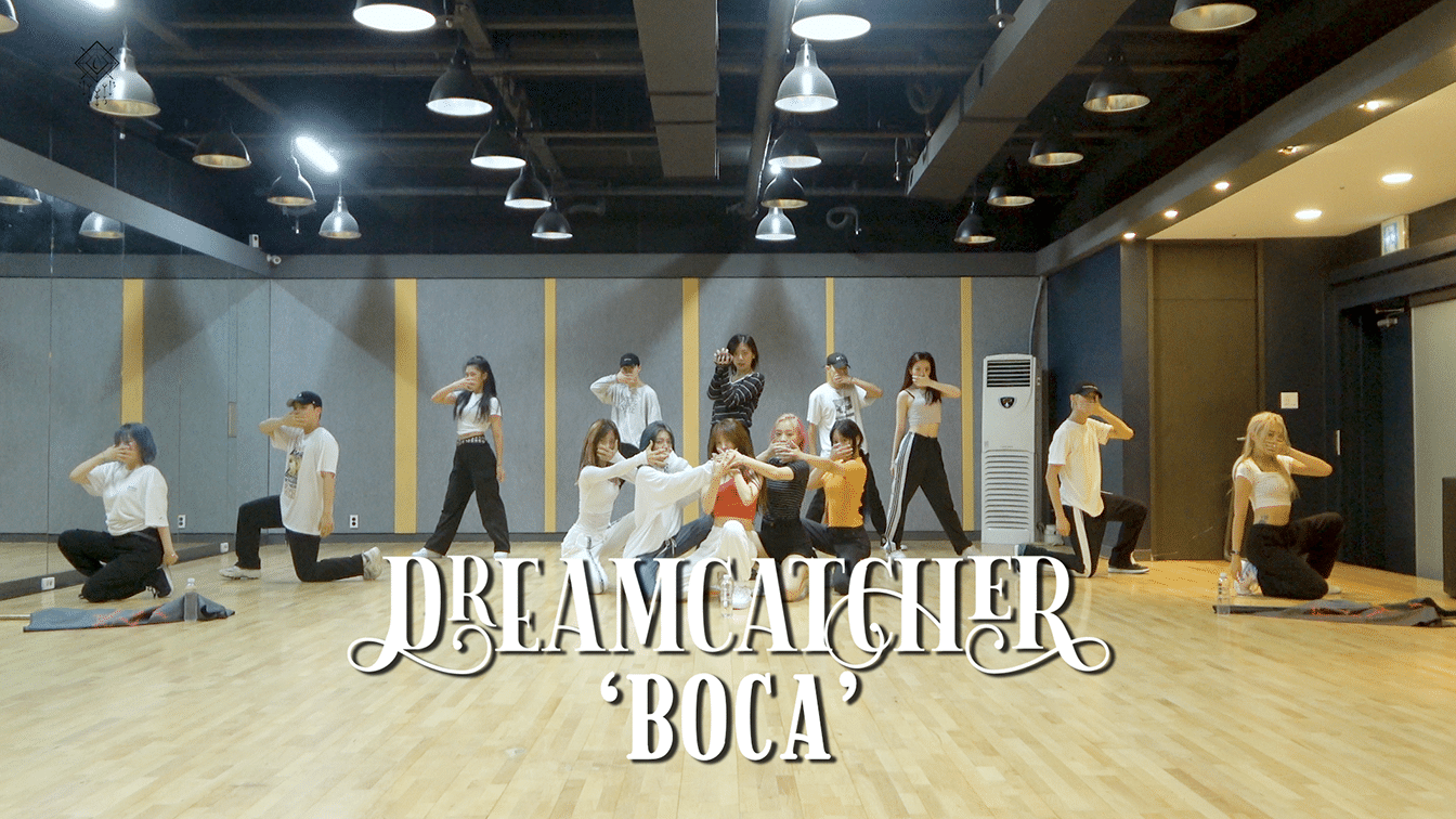Weverse Dreamcatcher Media - Dreamcatcher(드림캐쳐) 'BOCA' Dance Video (연습실 ...