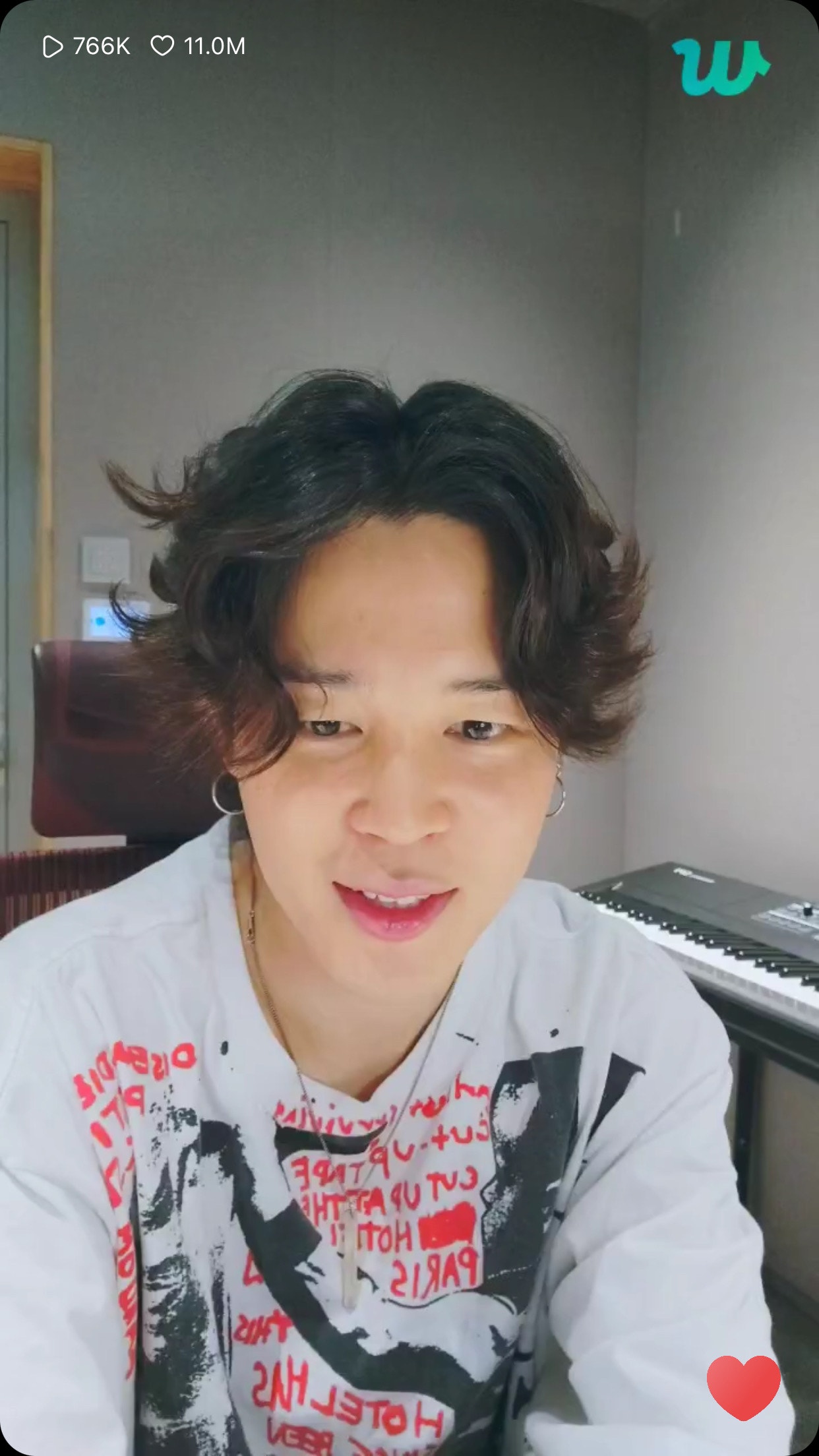 BTS Community Post - Thank you for going live Jimin I miss you already 🥺🥺🥺