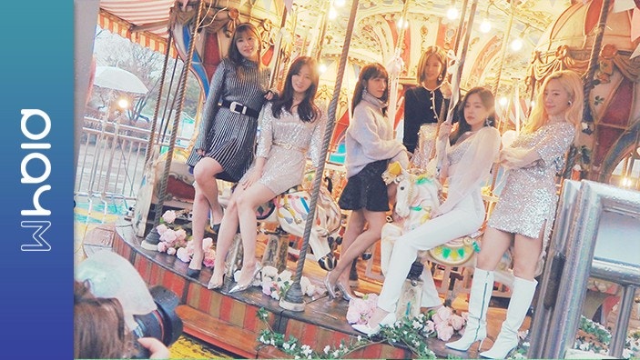 Weverse Apink Media - Apink Mini Diary - Welcome to PINK WORLD 포스터 촬영 현장