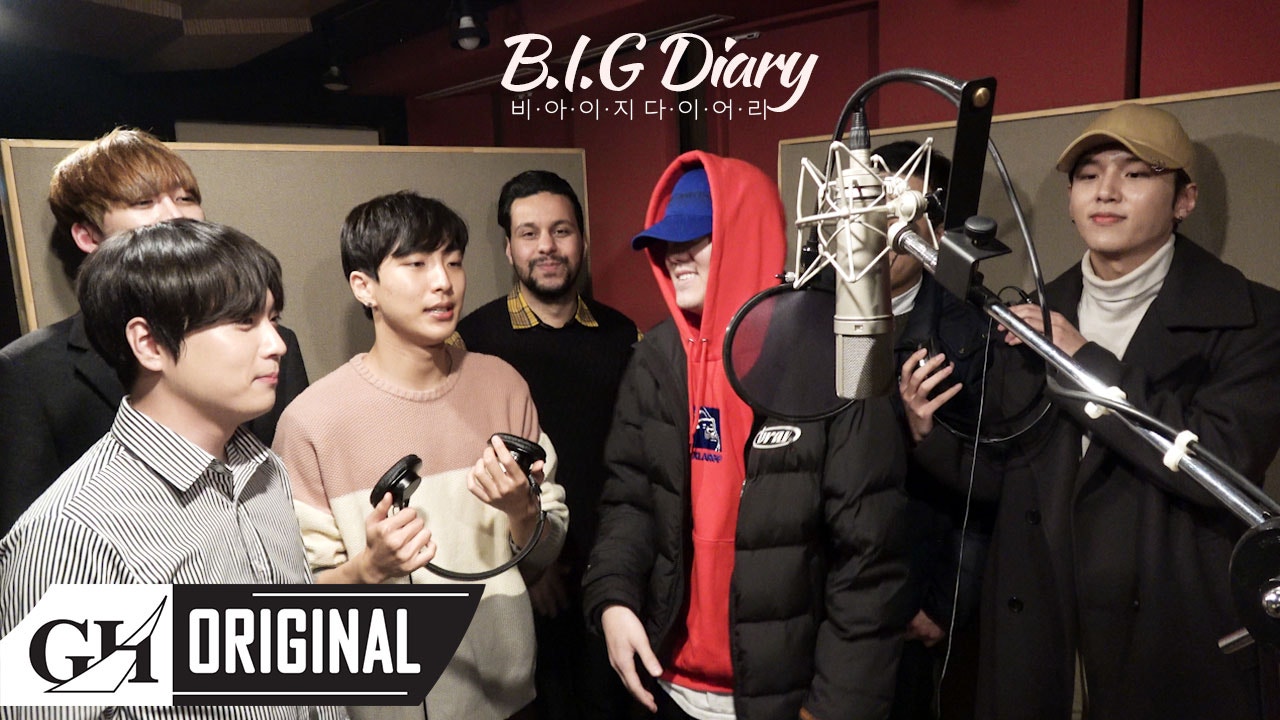 Weverse B.I.G Media - B.I.G(비아이지)Diary - Recoding La Bezzaf (라비자프 녹음 편)
