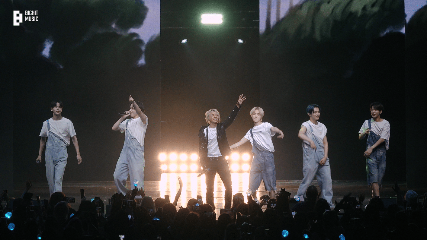 Weverse TOMORROW X TOGETHER Media - 'Valley of Lies (feat. iann dior)' @ ACT : LOVE SICK IN LA ...