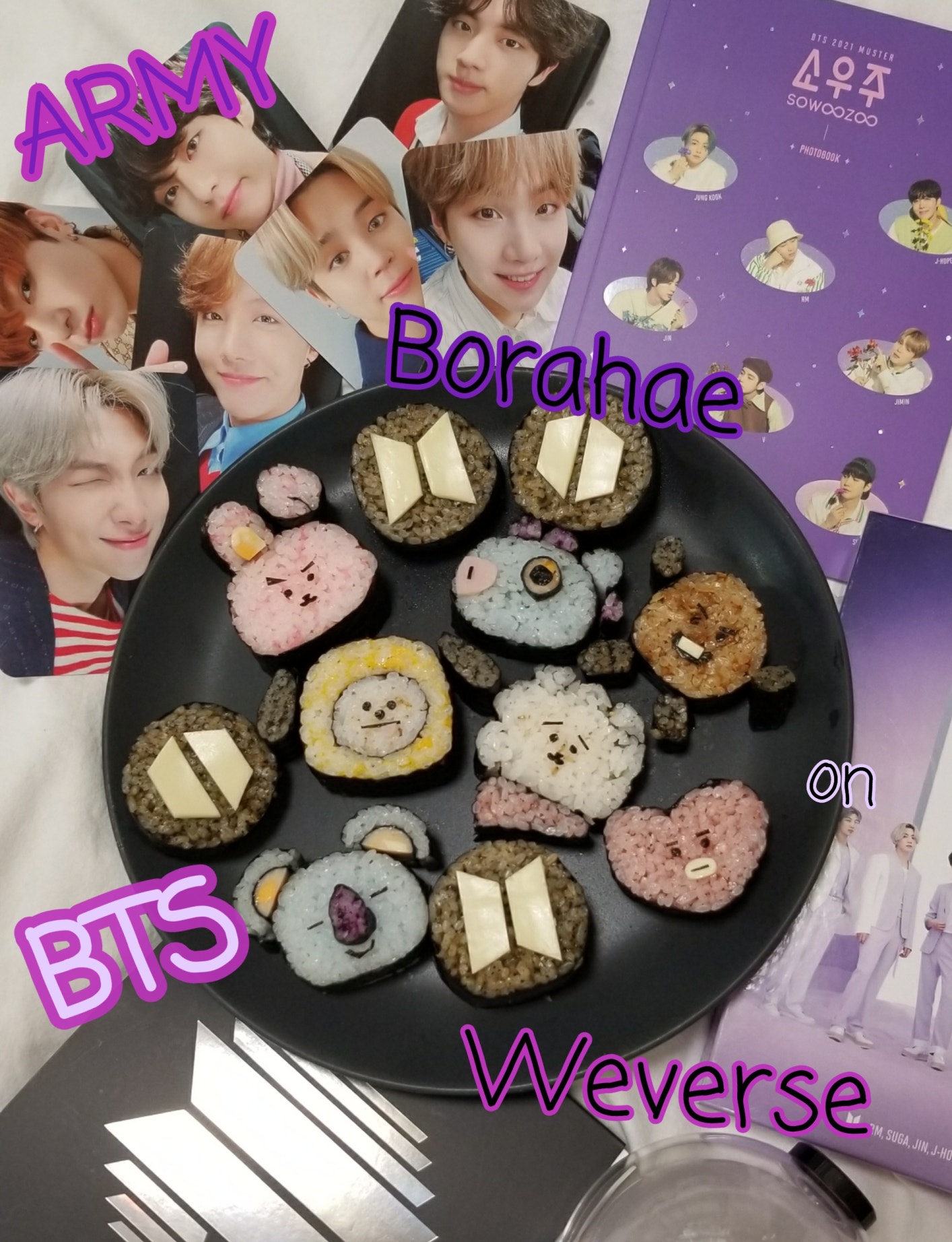 BTS Community Post - #ARMY_Borahae_BTS_on_Weverse 釜山行きたいよ～🙏 BTSに会いたいよ～💜 釜山コンサート成功&当選祈願🙏💜 BTSの分身 ...