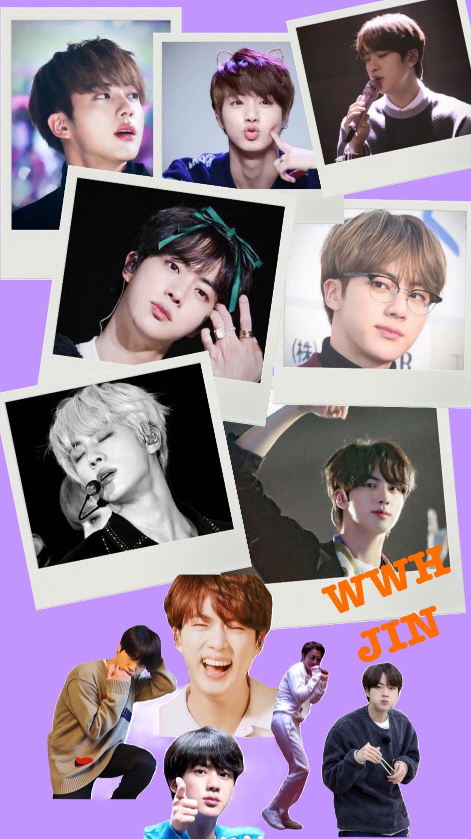 BTS Community Posts - ジンくん💜WWH💜💜 どこを切り取っても美しくカッコいい😍 リアル王子様🤴 ️너무 멋있어요 ...