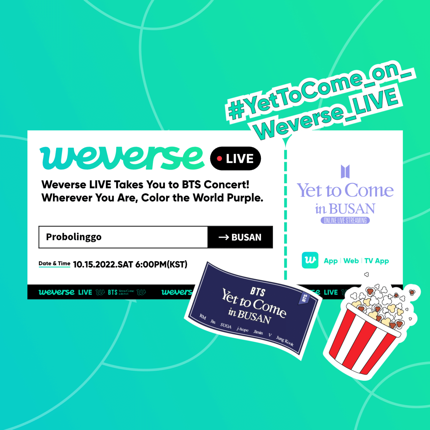 BTS Community Posts - BTS MARRY ME💍🫶🏻⚘️ #yettocome_on_weverse_live # ...