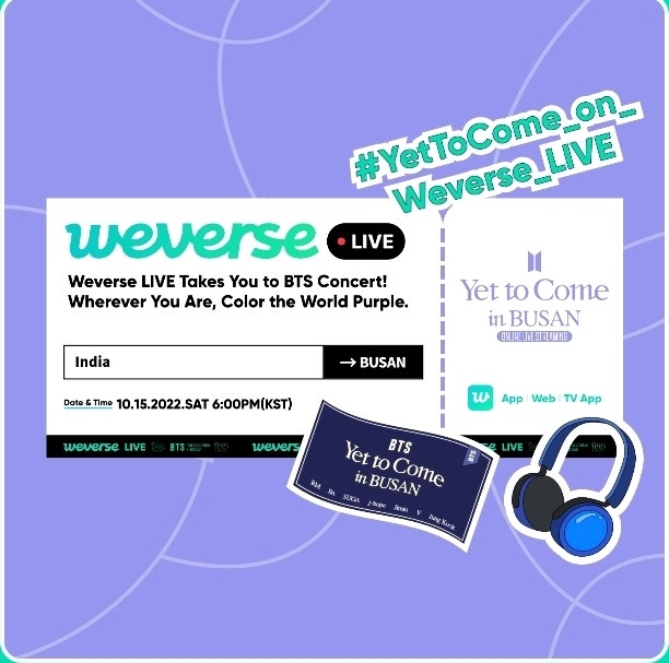 BTS Community Post - 💜ᗷTS 💜 we will meet soon... #YetToCome_on_Weverse_live