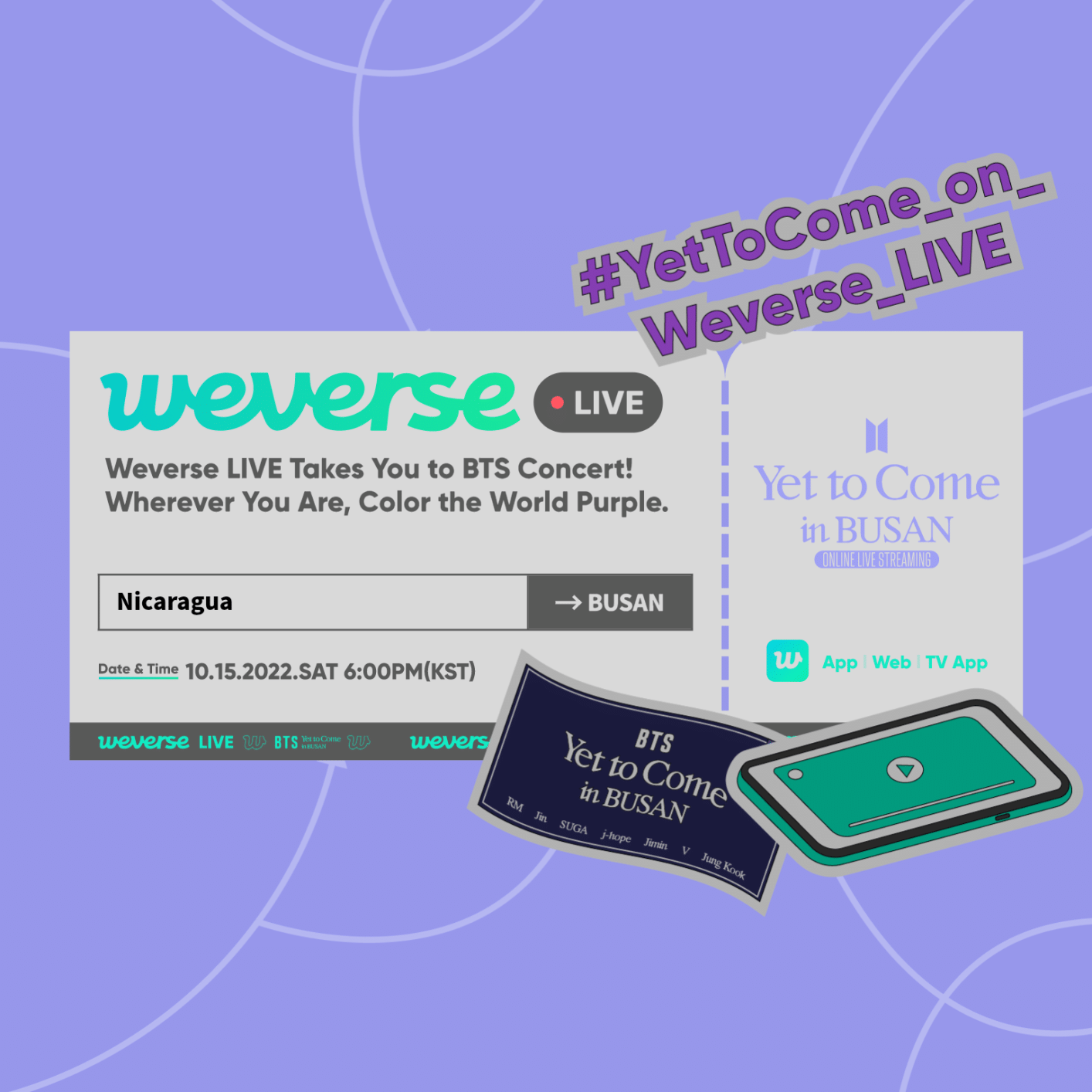 BTS Community Posts - #yettocome_on_weverse_live