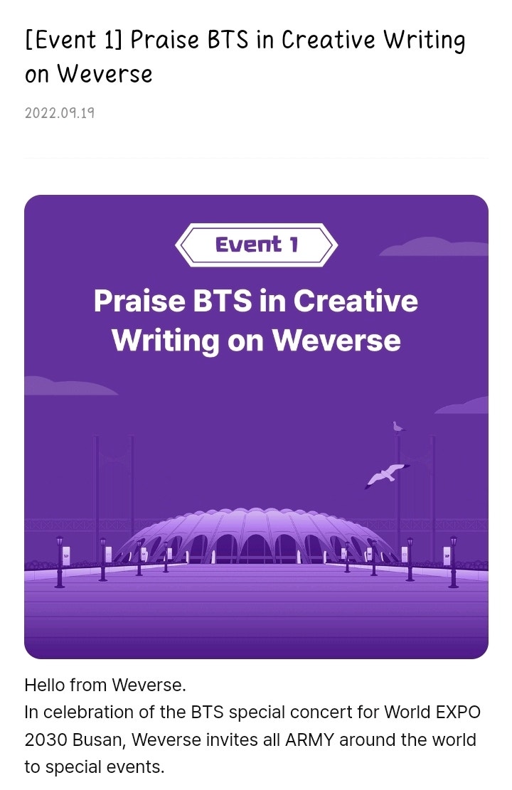 BTS Community Post - #ARMY_Borahae_BTS_on_Weverse