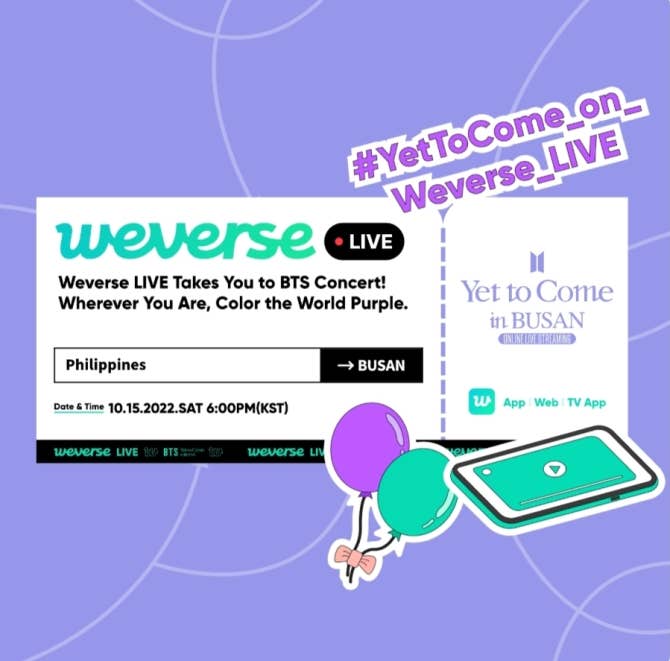BTS Community Post - Got my ticket! 😍💜 Create your own Weverse LIVE Ticket to Busan Here's the ...