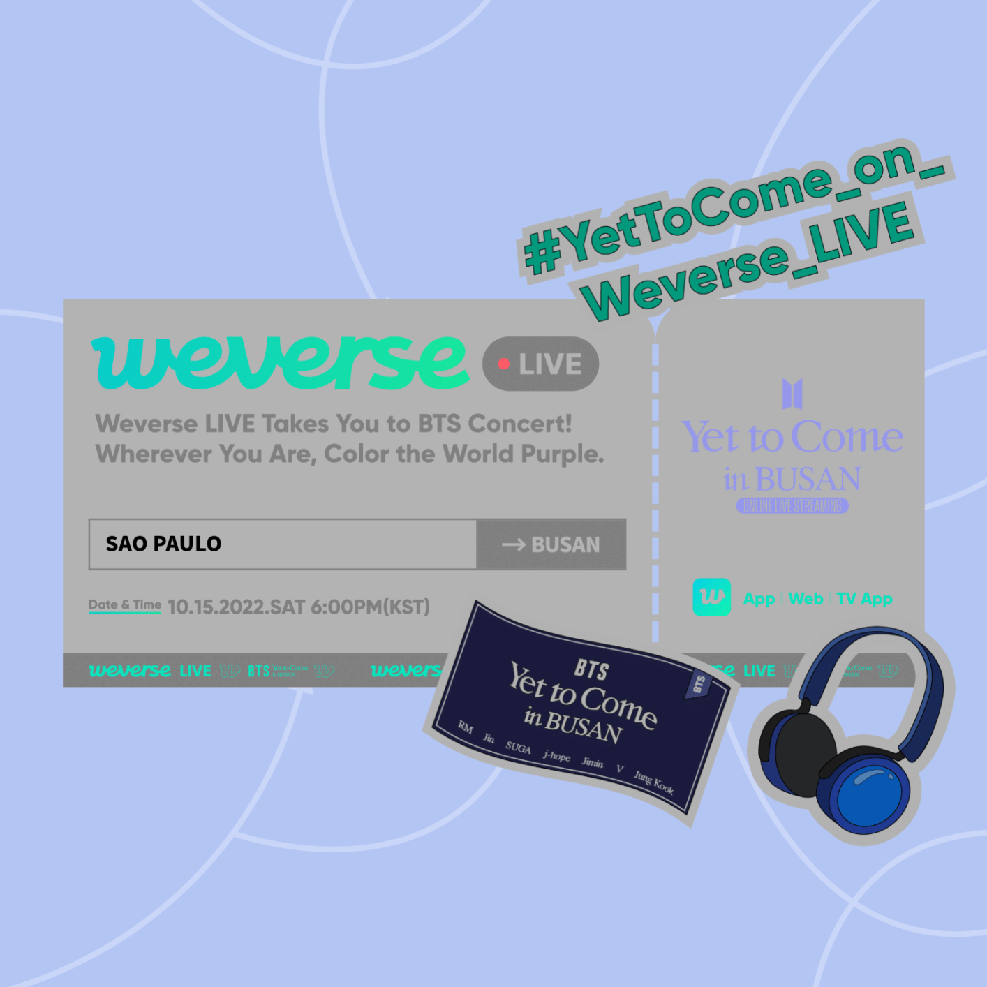 BTS Community Posts - I'M READY BUSAN!!!! 💜 You and I best moment is Yet to Come~ #YetToCome_on ...