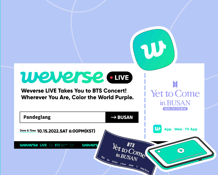 BTS Community Posts - #YetToCome_on_Weverse_LIVE