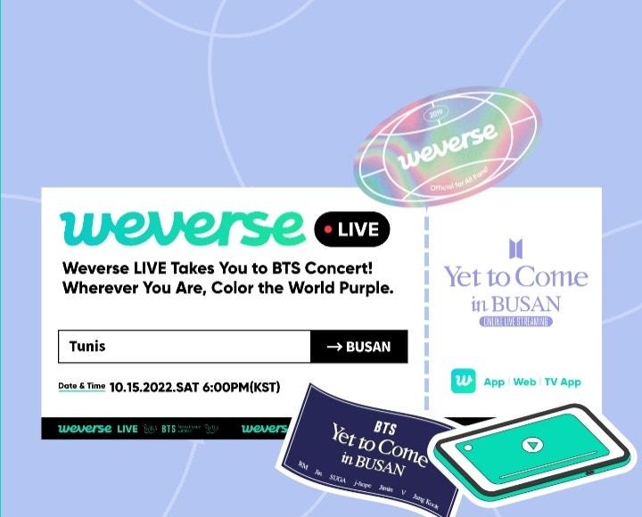 BTS Community Post - #yettocome_on_weverse_live
