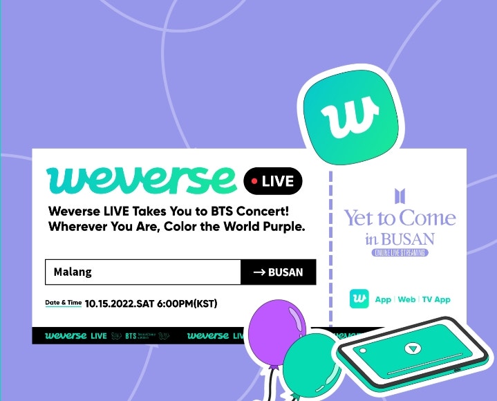 BTS Community Post - #yettocome_on_weverse_live