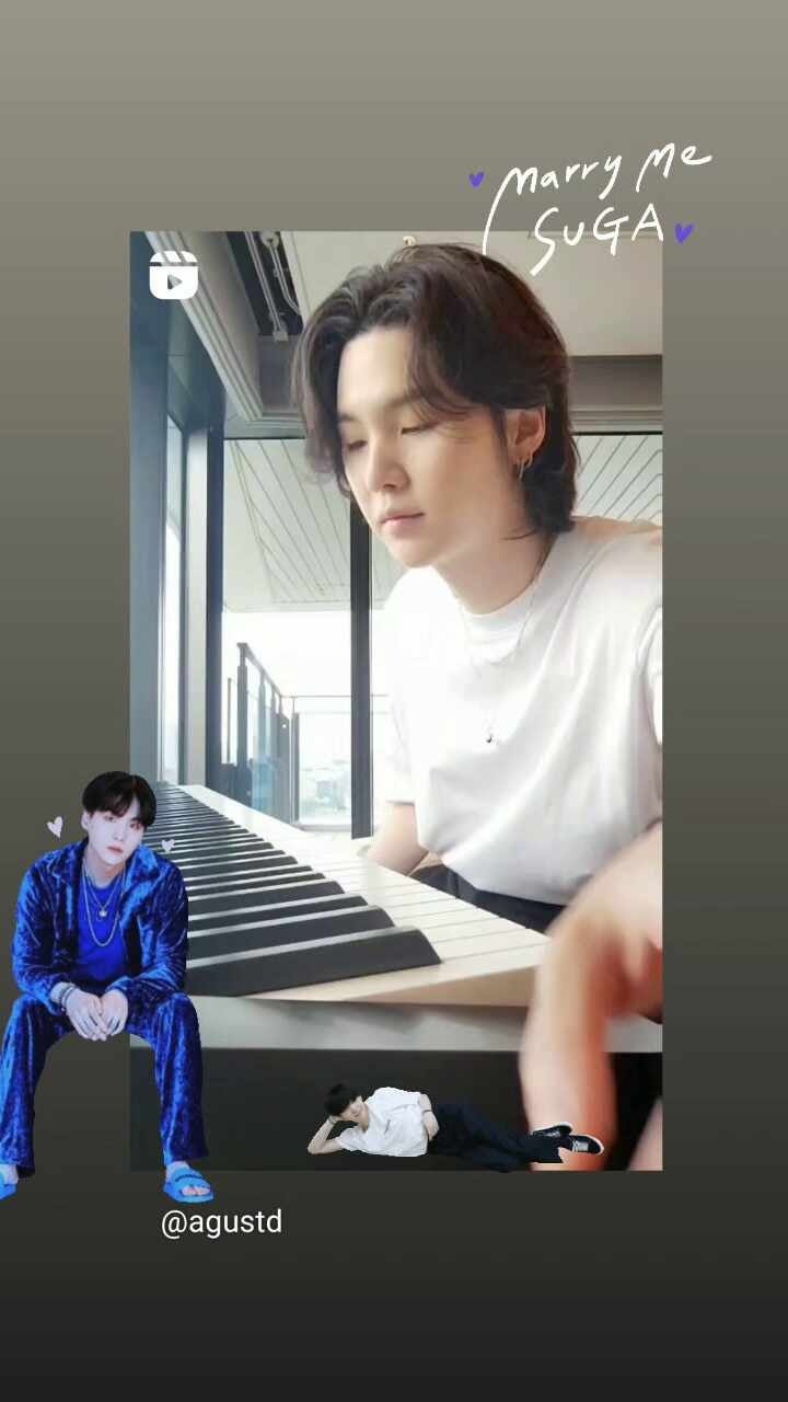 BTSコミュニティ投稿 - *IG@agustd(加工) SUGA さん 💙💙💙 今日も 充実した 1日だったと 思います 🏆🏀👟 明日は ...