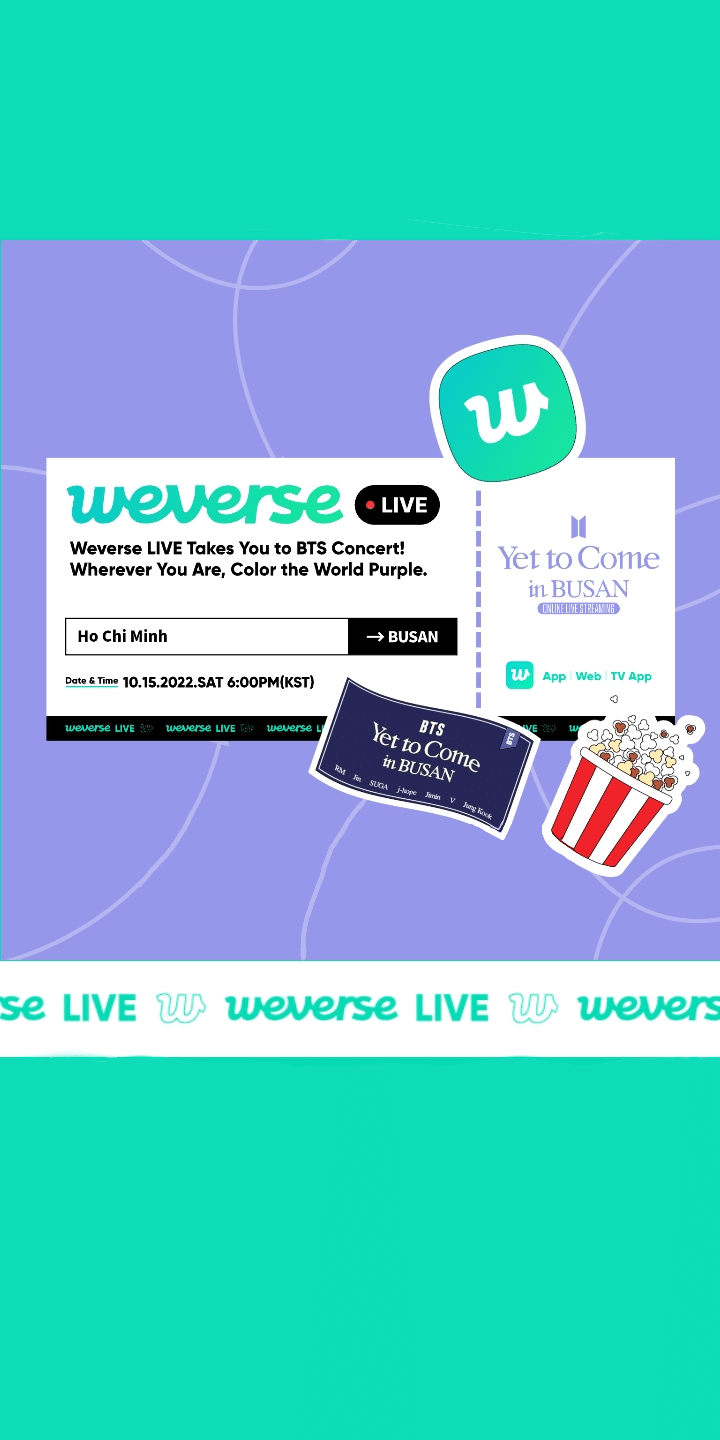 BTS Community Post - #YetToCome_on_Weverse_LIVE