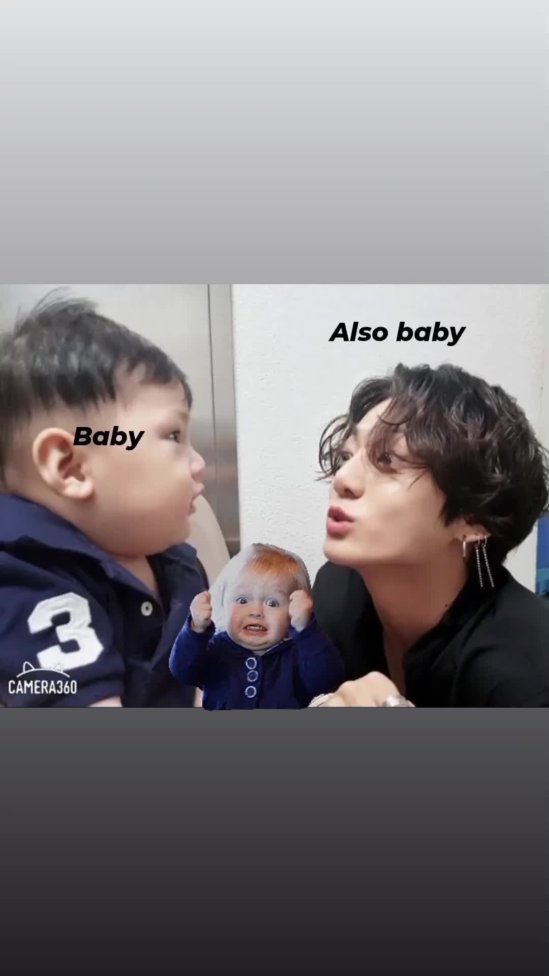 BTS Community Posts - my baby kookie 🤣🤣🤣