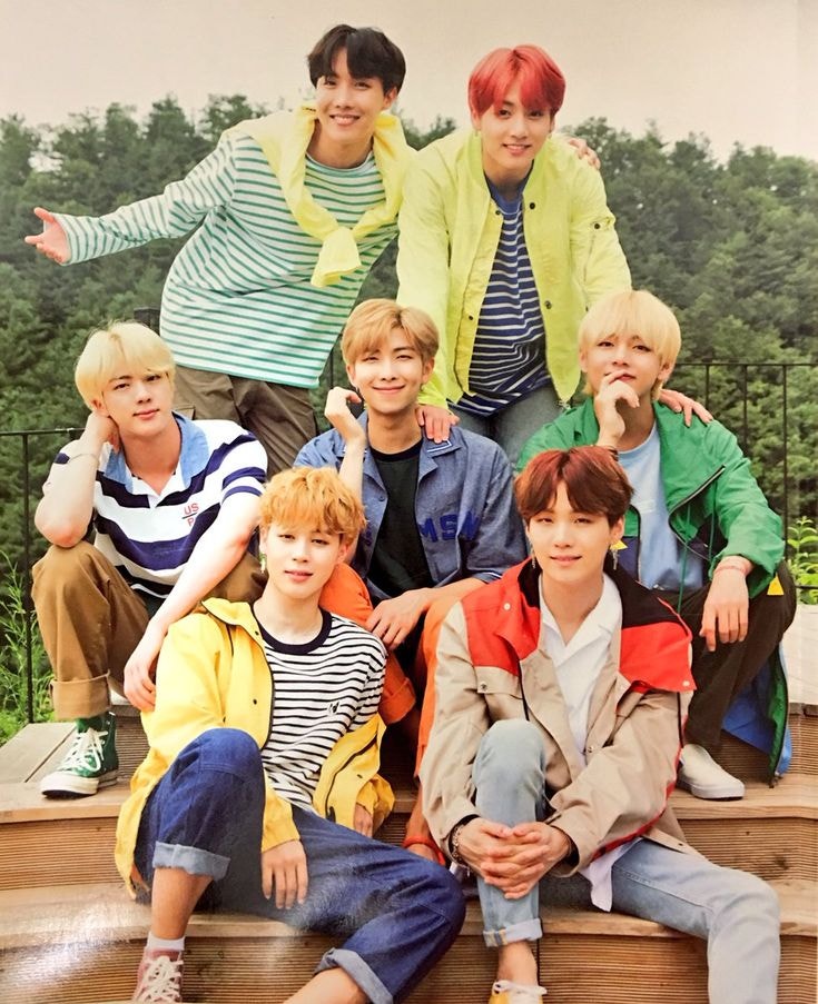 BTS Community Post - Seven guys woven together. Seven talented ...