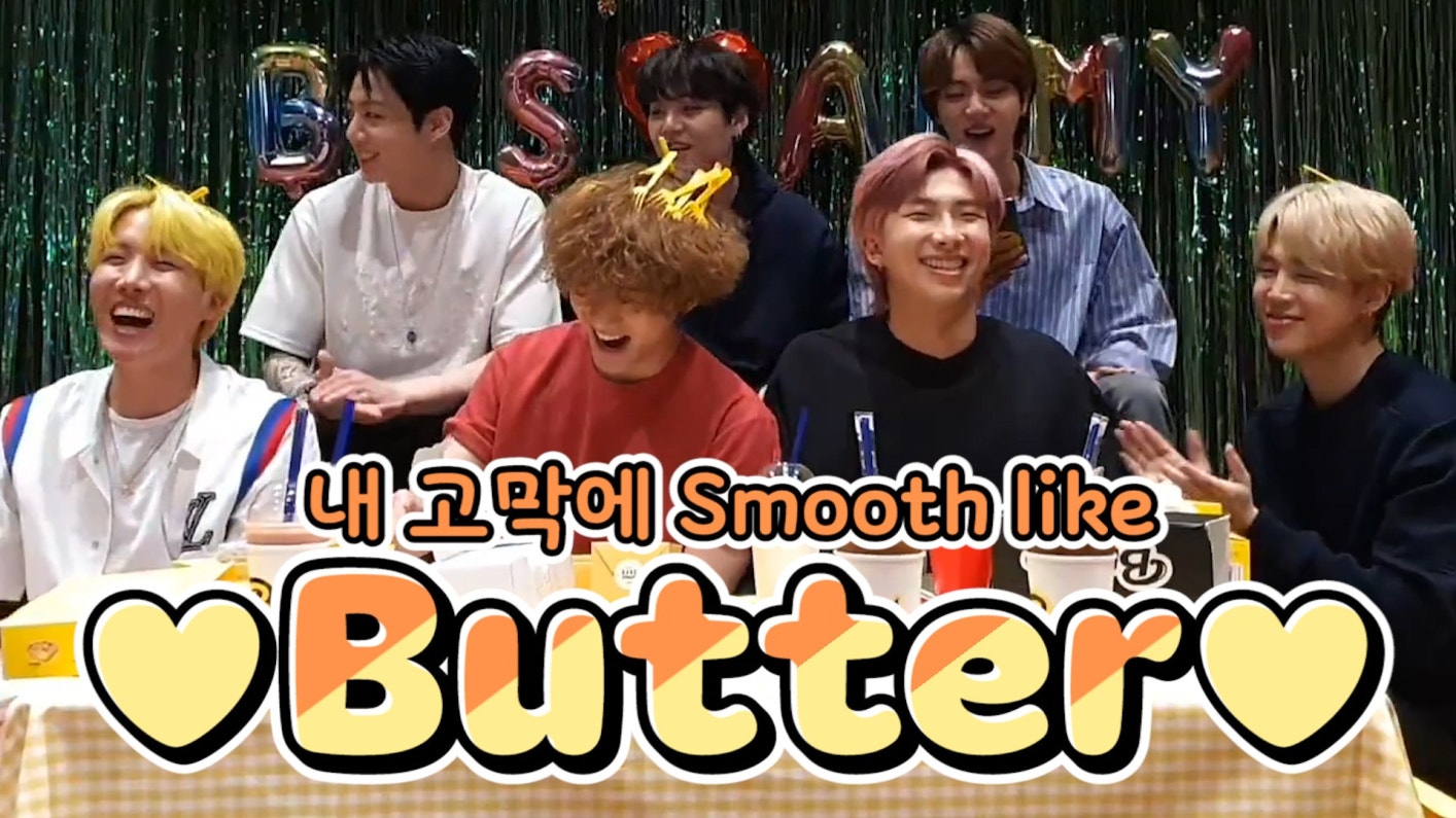 Weverse Weverse zone Media - [BTS] BTS’ jenga game with "Butter"