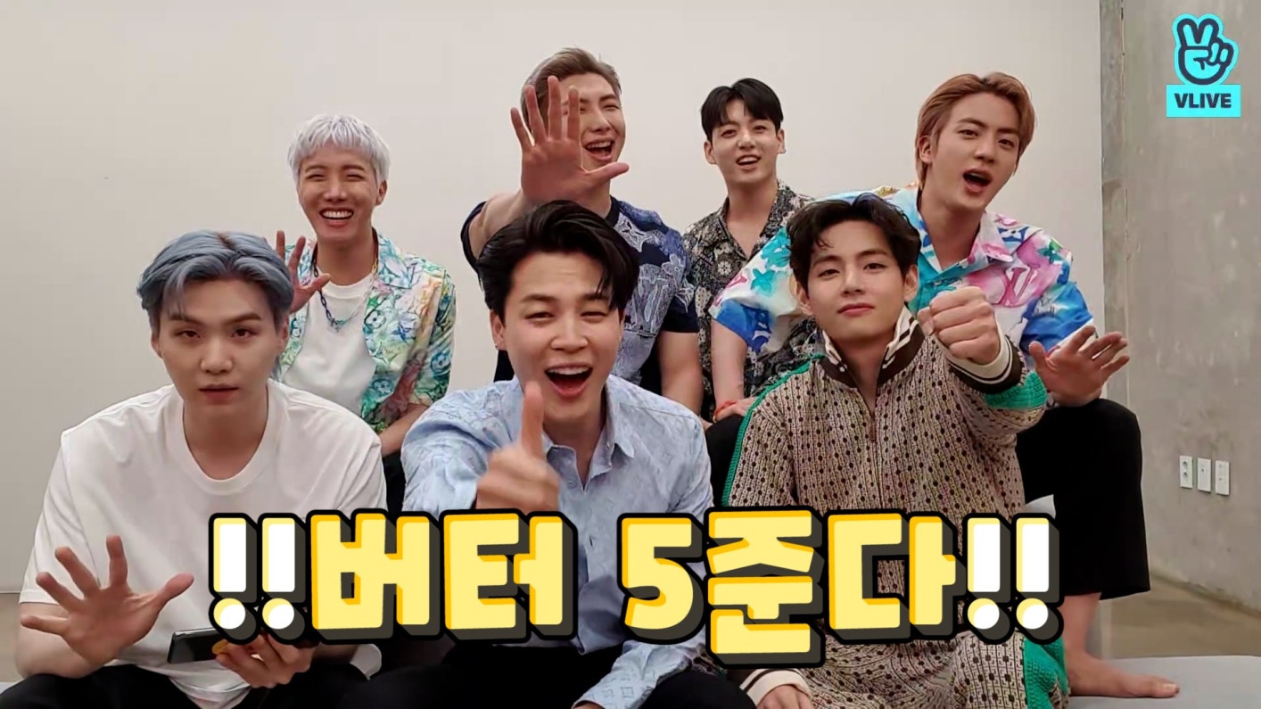 [BTS] 5주 연속 1위를 팩트로 만든 방탄 5준다~!!💜💛 (BTS’s acrostic poem of “Butter")