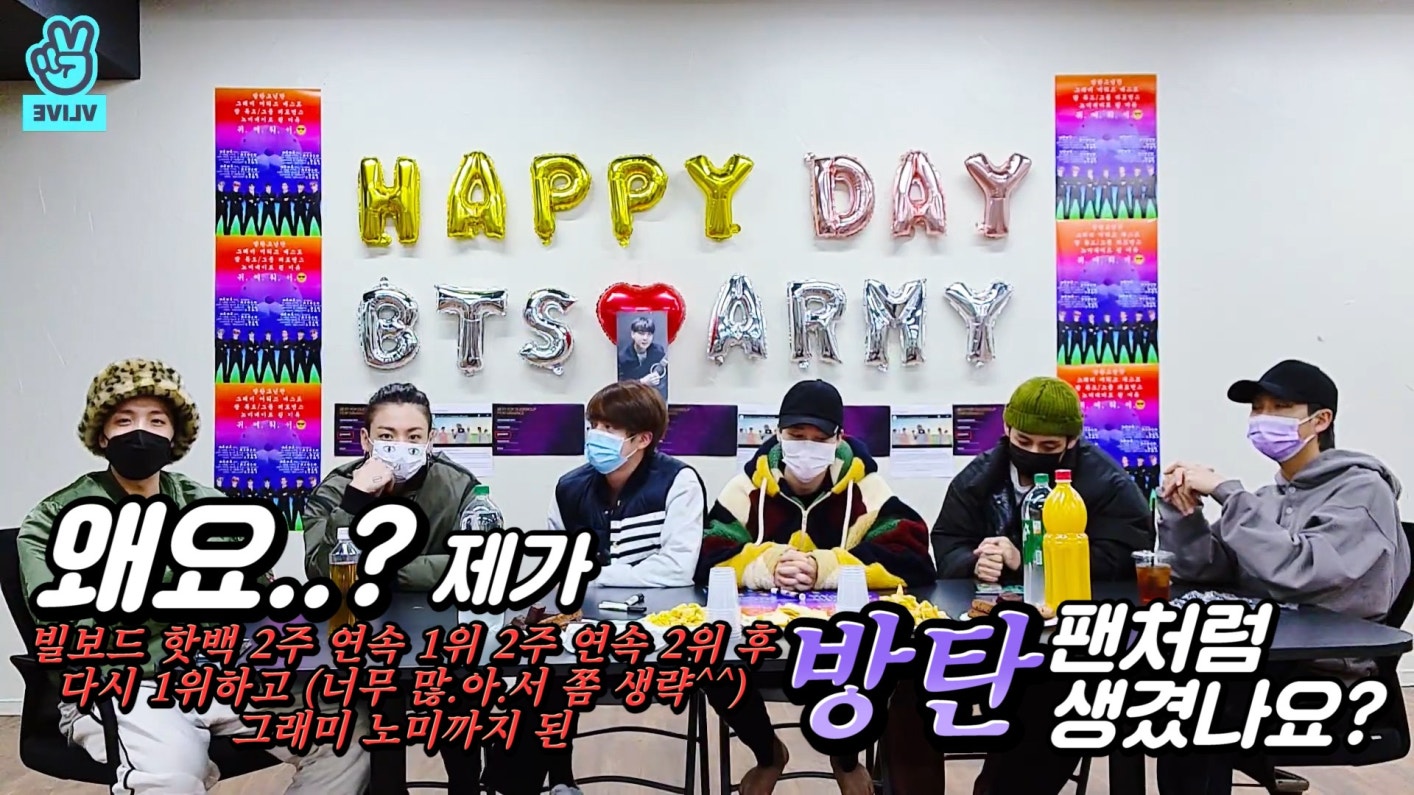 Weverse Weverse zone Media - [BTS] BTS celebrating Grammy 2021 nomination💜