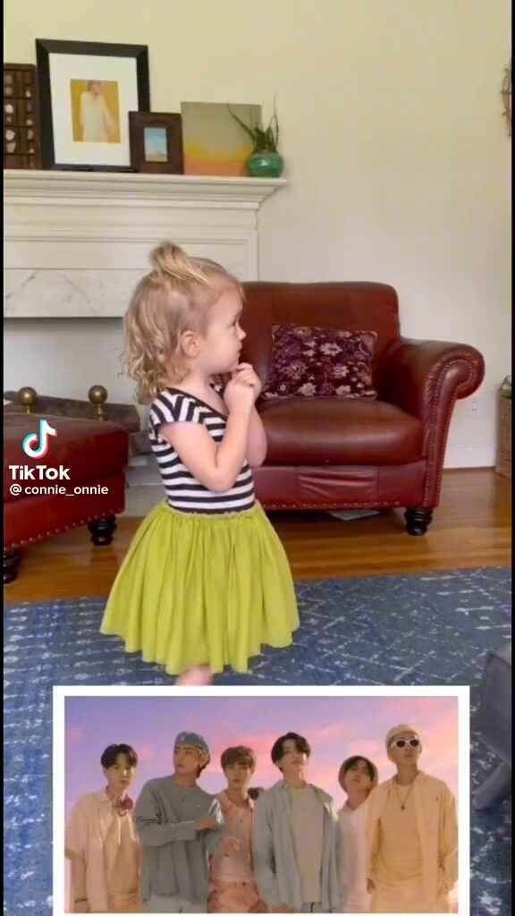 BTS Community Posts - they need to see her, she is so cute 🥰 baby army 💜