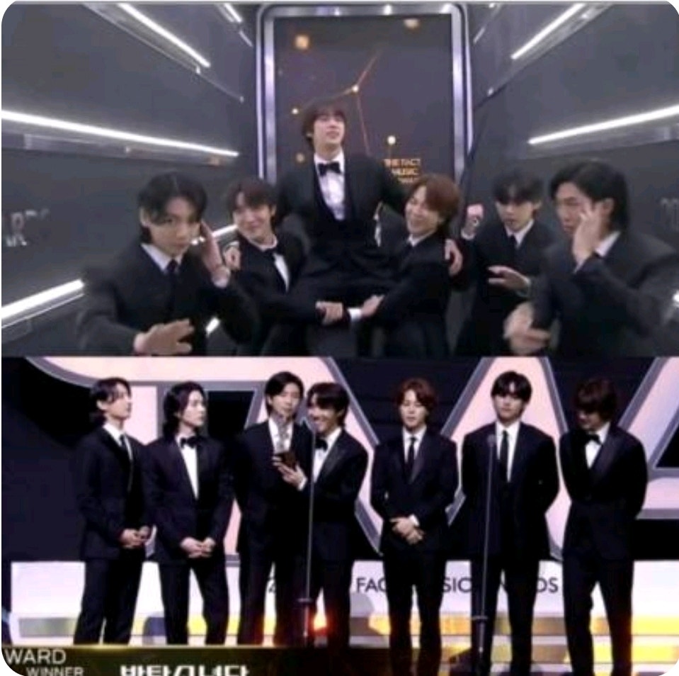 BTS Community Posts - congrats bts For winning 5 prizes at the 2022 the Fact Music Award💜 ...