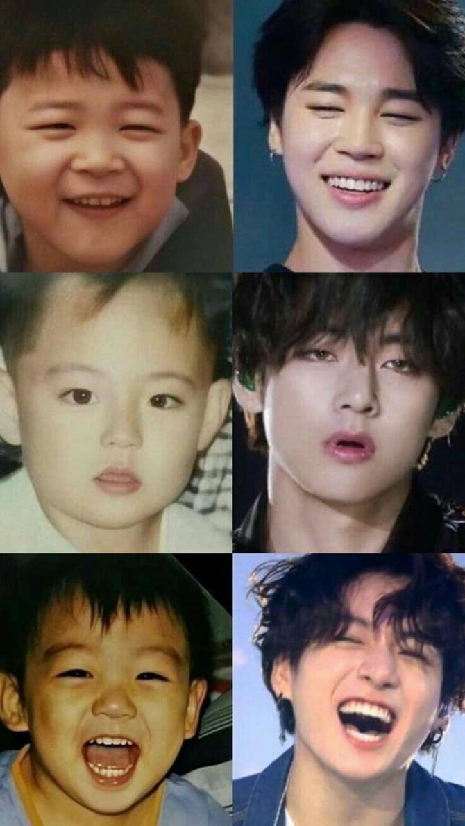 BTS Community Post - vocês já viram os meninos pequenos (alguns) eles ...