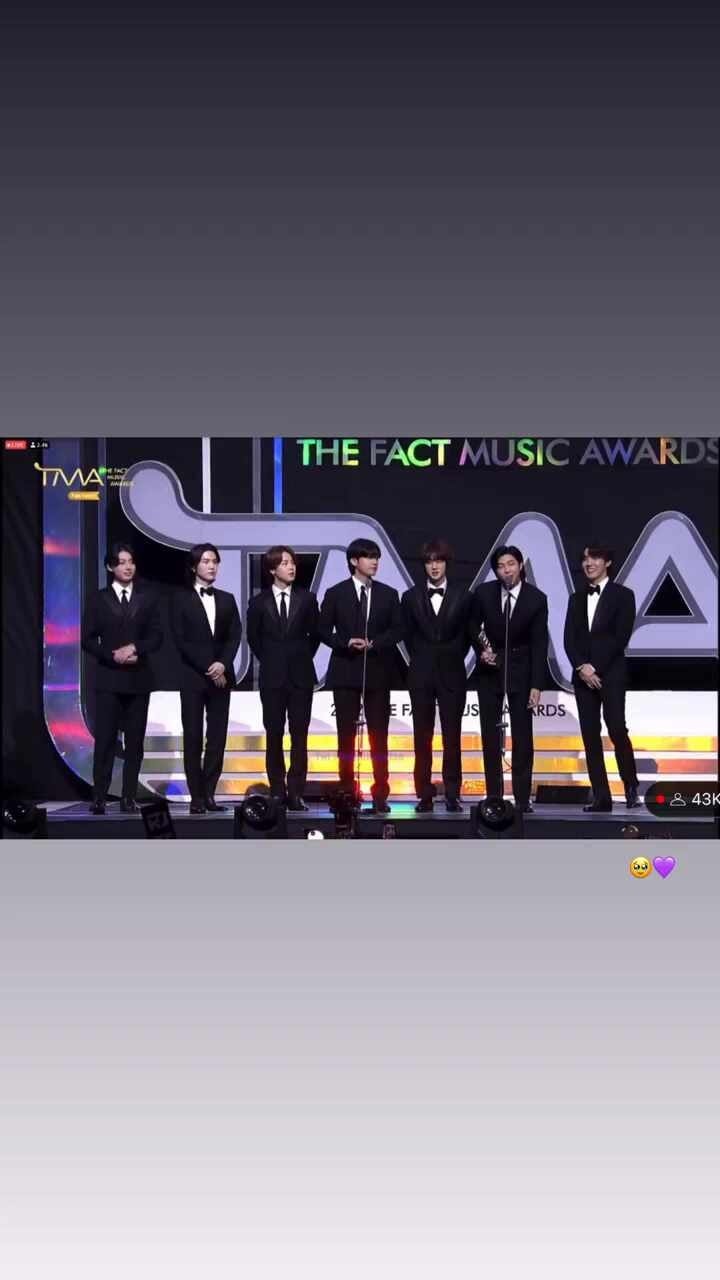 BTS Community Posts - Congrats to BTS for winning the FANNSTAR Choice award at the 2022 The Fact ...