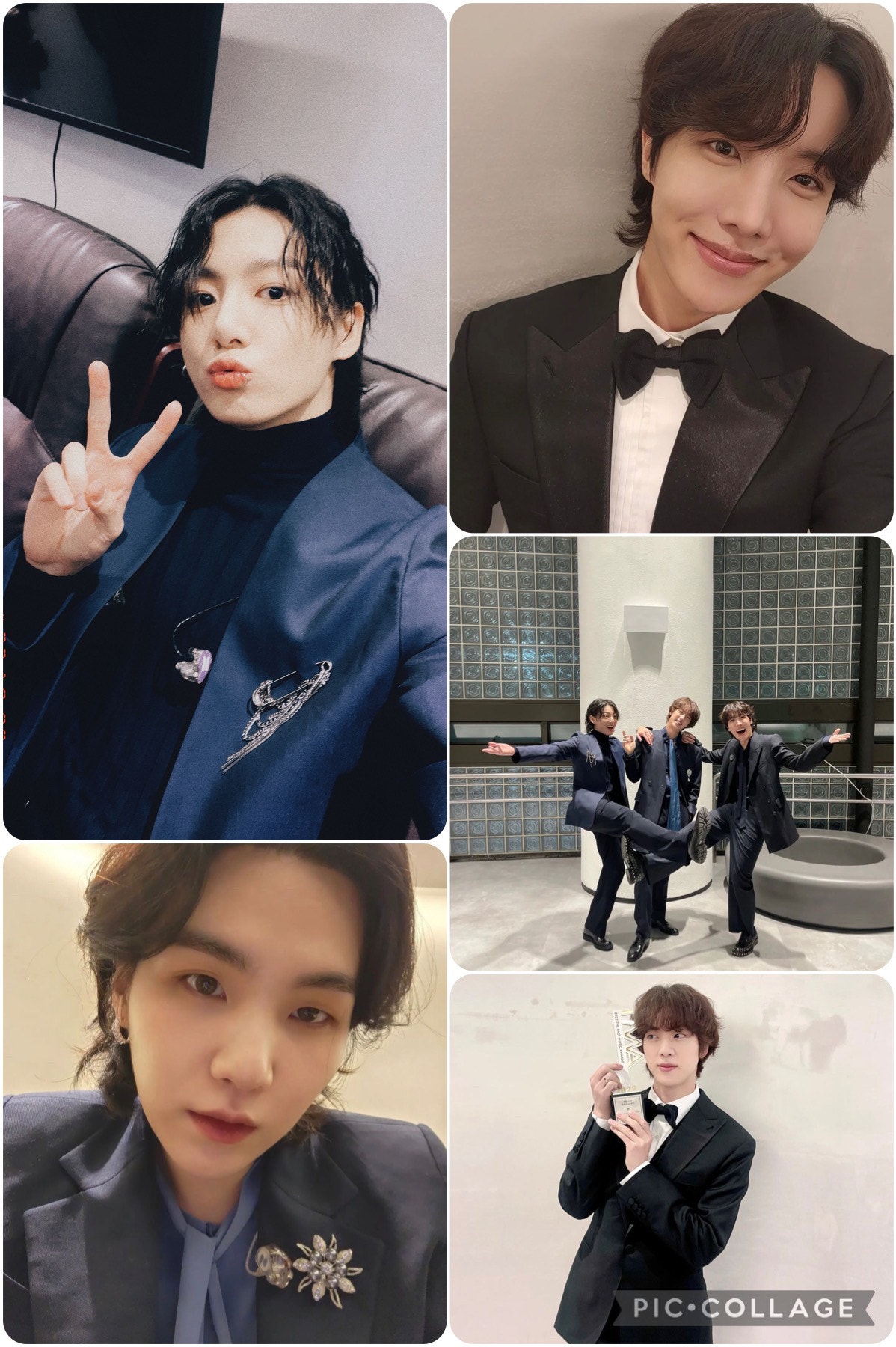 BTS Community Post - 🎀☁️💕🤍💓TMA 7冠💓🤍💕☁️🎀 おめでと ｶﾝ∠( ｰ̀ᗨｰ́ )／🥂\( ｰ̀ᗨｰ́ )＞ﾊﾟｲ 昨日は… 改めてあなたたちが どんなにすごい ...