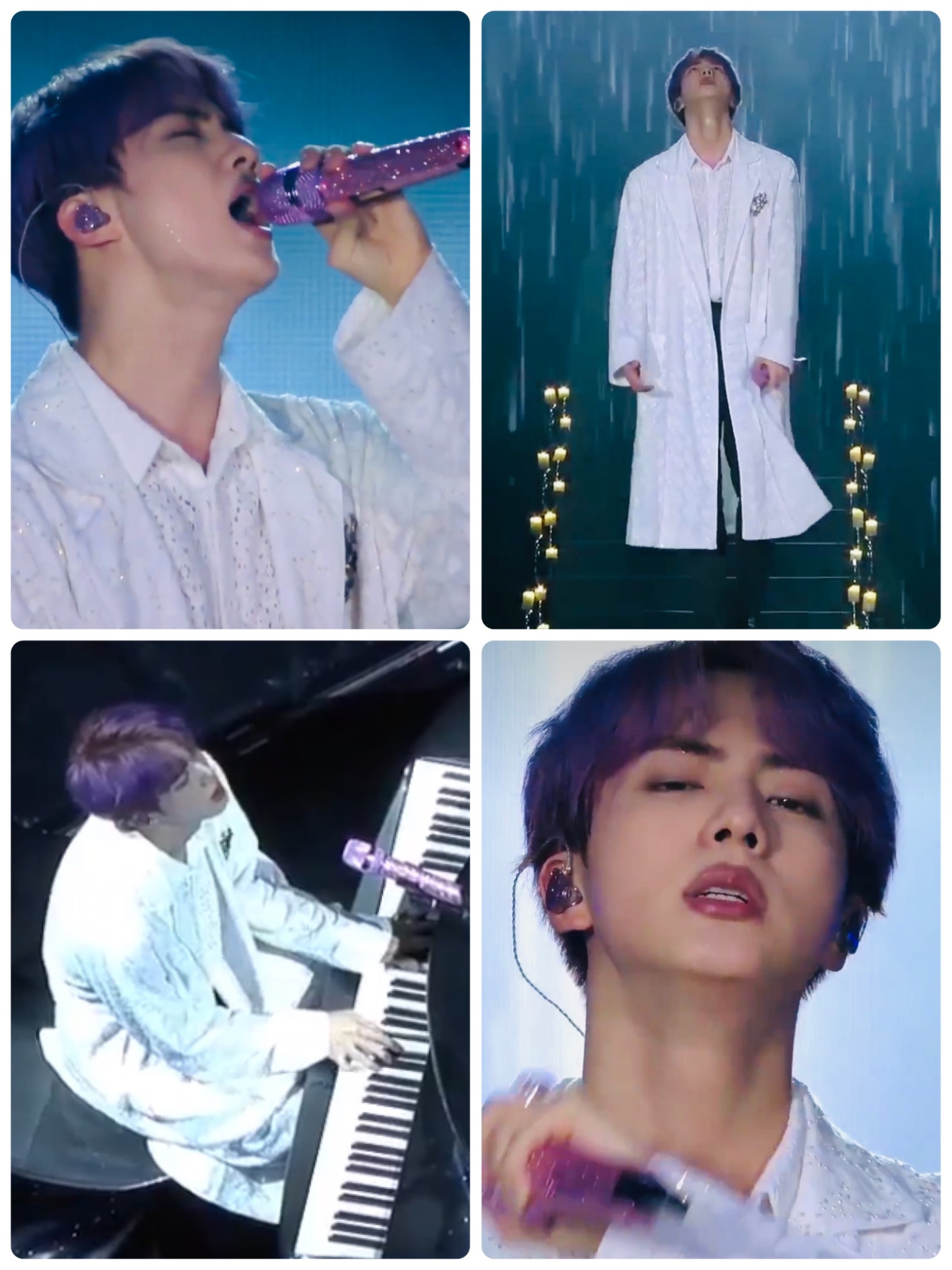 BTS Community Post - 💐💐JIN🥂TIME💐💐 💜防弾少年団💜 TMA大賞おめでとう🎊🏆🎊 やっぱり7人のステージは スターオーラ がスゴいッ!! みんなキラキラ輝いていて ...