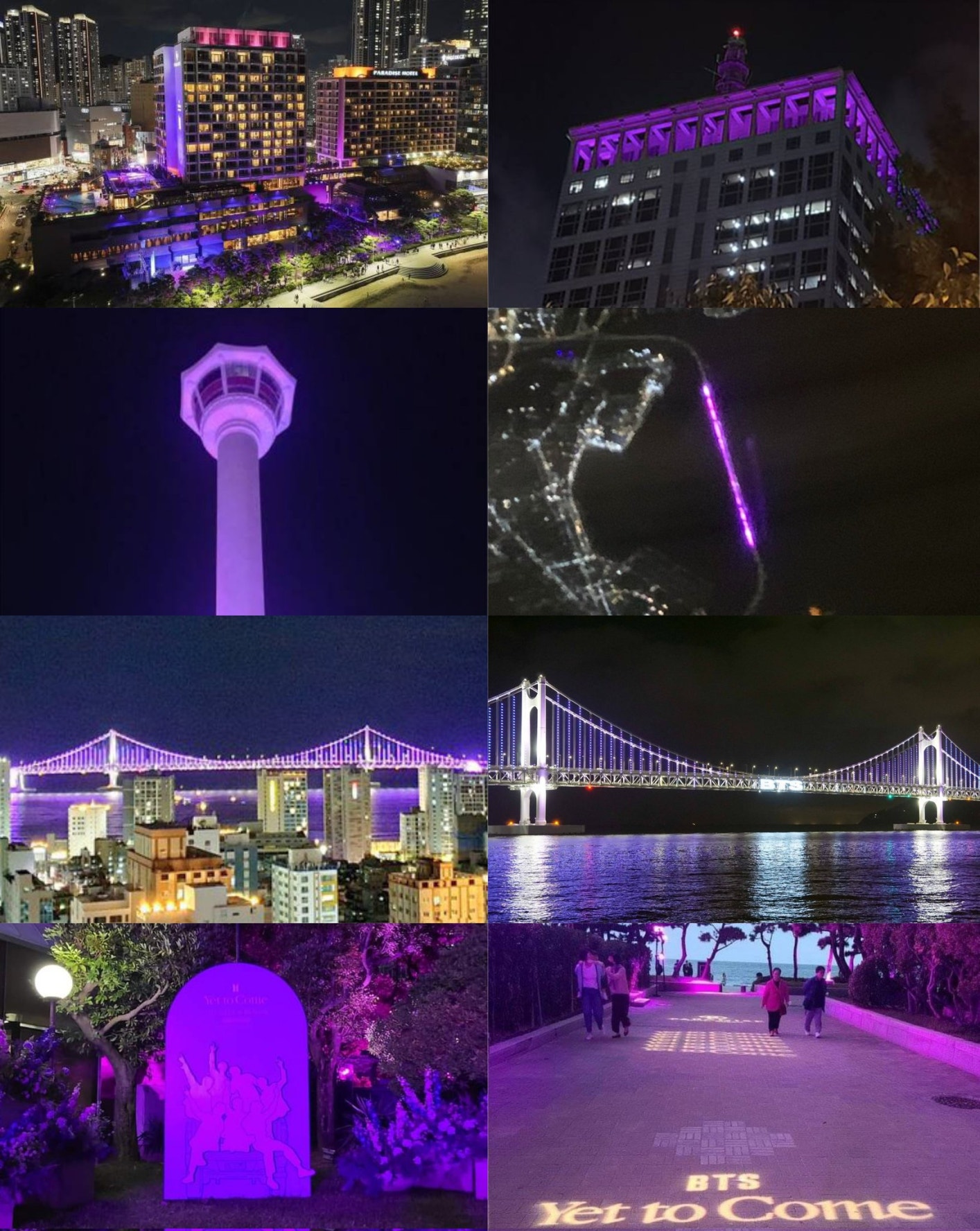 BTS Community Post - *PURPLE BUSAN 💜💜* *Busan will be lit up in purple ...