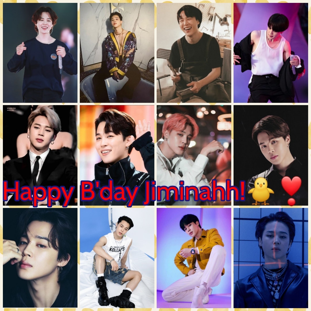 BTS Community Post - Happie B'dayyy Cutie,Sexy,Lovely Jiminee