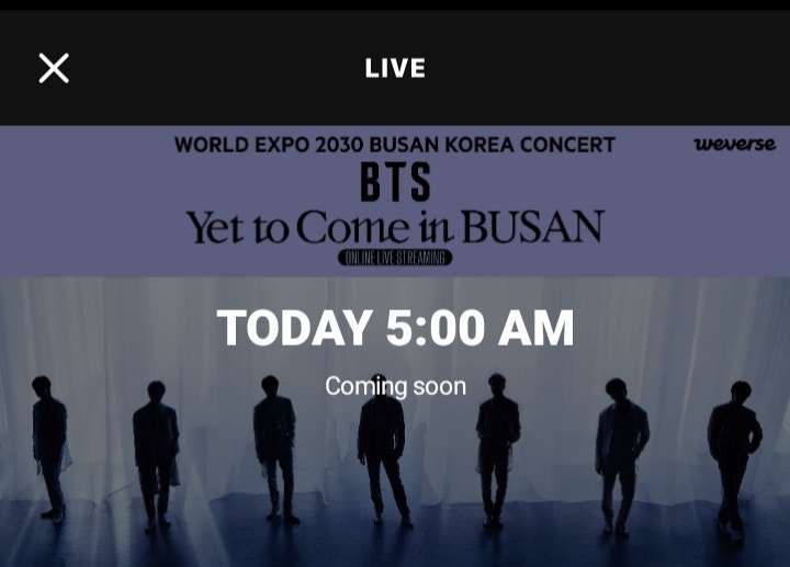 BTS Community Posts - I'm so anxiously for the show #ARMY_Borahae_BTS_on_Weverse